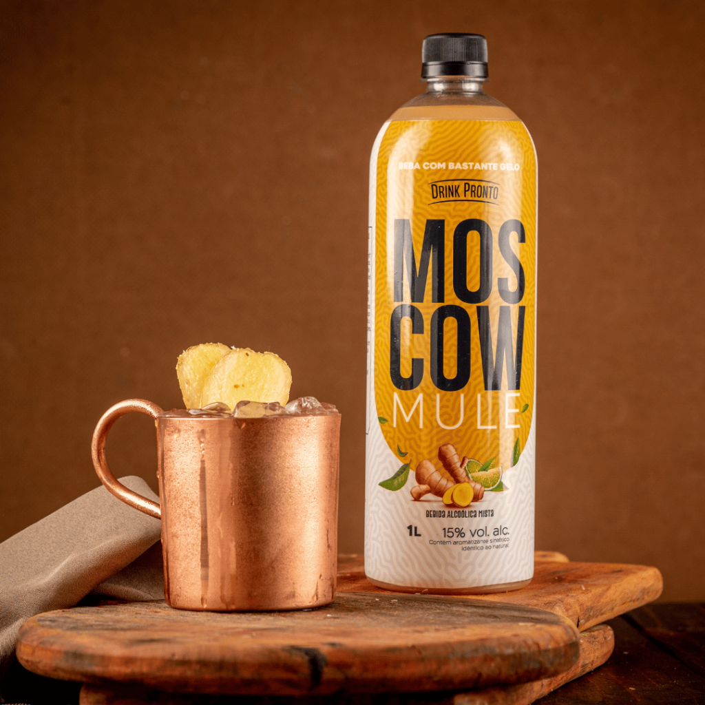 O Primeiro Moscow Mule Engarrafado do Brasil - Garrafa 1L